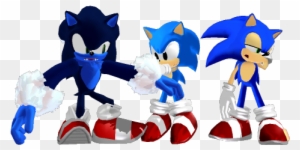 Sonic Mmd Model Pack Dl By Jetknight - Mmd Sonic The Werehog - Free ...