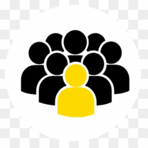 Standout From The Crowd - White People Icon Png - Free Transparent PNG ...