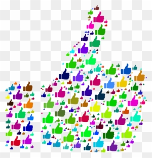 Thumps Up Clip Art With Pictures Medium Size - Colorful Thumbs Up Clip ...