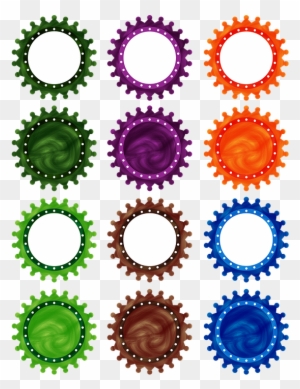 This Free Icons Png Design Of Round Golden Badge - Gold Circle Icon ...