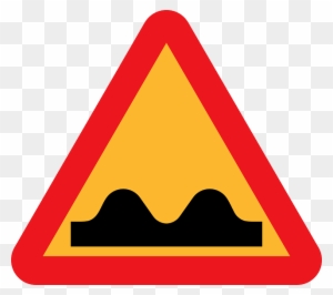 Road Sign Clip Art Download - Speed Breaker Sign Board - Free ...