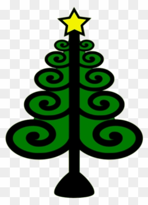 Christmas Tree - Swirl - Christmas Tree Spiral Png - Free Transparent ...