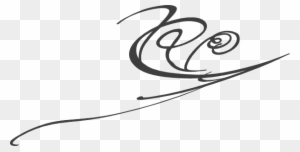 Simple Swirl Divider Clip Art Decorative Lines Large - Art Border Line ...