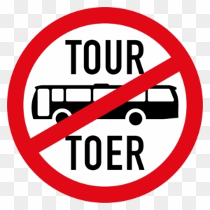 Tour Buses Prohibited Sign - Bus - Free Transparent PNG Clipart Images ...