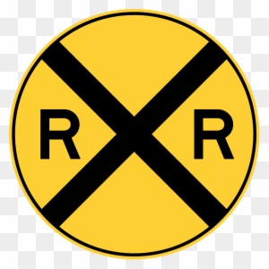 File - Mutcd W10-1 - Svg - Yellow Circle Road Sign - Free Transparent ...