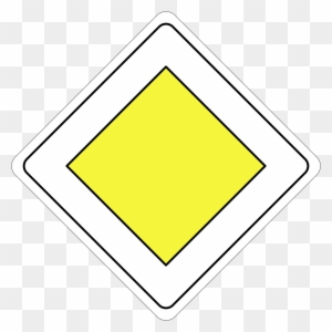 France Road Sign Ab6 - French Priority Road Signs - Free Transparent ...