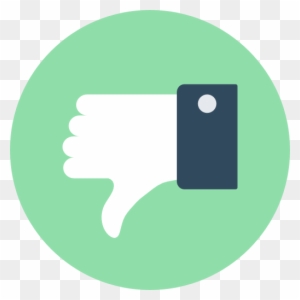 Dislike Free Gestures Icons - Icon For Dislike Circle - Free ...