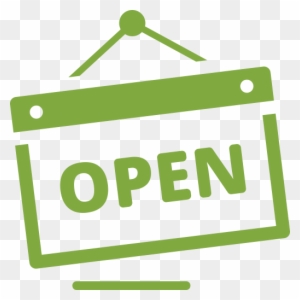 Open Sign Icon - Open Sign Icon - Free Transparent PNG Clipart Images ...