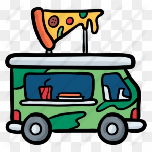 Pizza Truck - Food Truck - Free Transparent PNG Clipart Images Download
