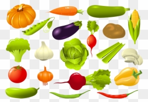 Vegetable Vector - Vegetable Group Clipart - Free Transparent PNG ...