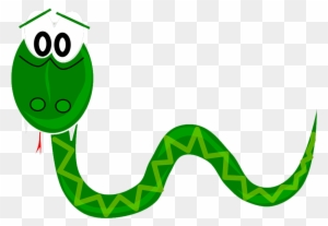 Snake Cartoon Green Reptile Animal Wildlif - Gambar Ular Animasi Kartun ...
