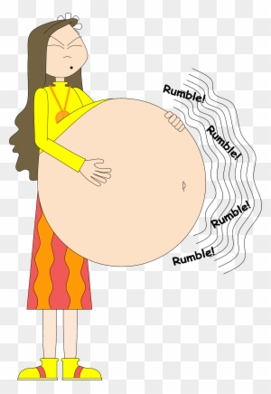 Jenny's Belly Ache By Angry-signs - Belly - Free Transparent PNG ...