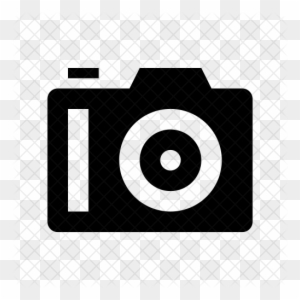 Digital Photo Cameras Silhouette - Camera Icon With Flash - Free ...