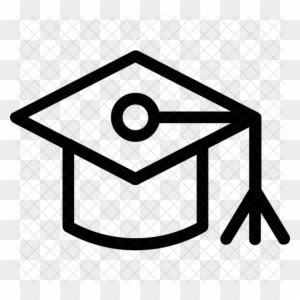 Mortarboard Icon - Square Academic Cap - Free Transparent PNG Clipart ...