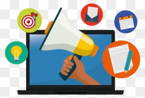 How To Reach Target Audience With Digital Marketing - Advertising Icon ...