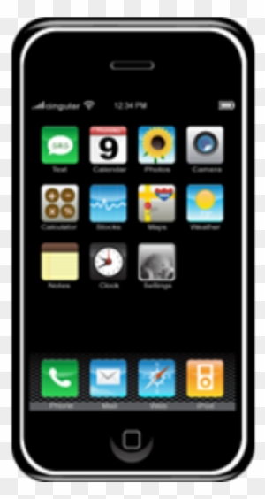 Cell Phone Clipart Transparent - Mobile Logo Png Transparent Background ...