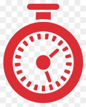 Fast To Install - Red Stopwatch Icon - Free Transparent PNG Clipart ...