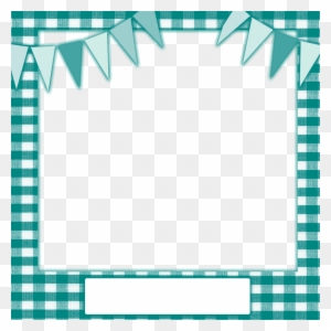 Bunting Clipart Border - Bunting Border Frame - Free Transparent PNG ...