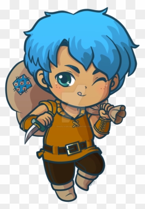 Thief Classic Final Fantasy Class Chibis By Pinkplaidrobot - Chibi ...