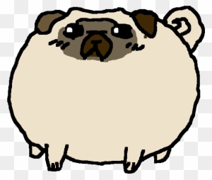 Pug Sticker - Dab Pug - Full Size PNG Clipart Images Download