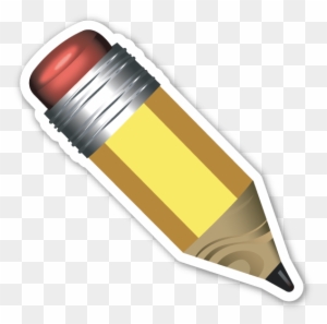 Pencil - Emojistickers - Com - Back To School Emoji Png - Free ...