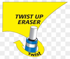 Twist-up Eraser - Twistable Eraser Mechanical Pencil - Free Transparent ...