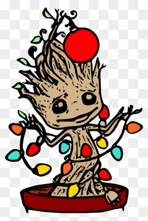 Movies, Personal Use, Christmas Groot, - Groot - Free Transparent PNG ...