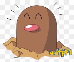 Diglett By Lightmike - #050 Diglett - Free Transparent PNG Clipart ...