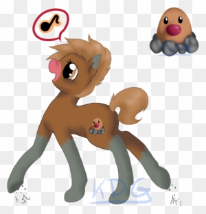 Diglett 050 By Gijinkadex On Deviantart - Cartoon - Free Transparent ...