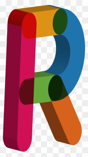 Chalkboard Corner Cliparts 1, Buy Clip Art - Letter R 3d Png - Free ...
