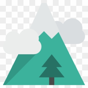 Flag Mountain Scalable Vector Graphics Icon - Tree Icon Snow - Free ...