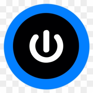 Shutdown Button Clipart Transparent - Computer Power Symbol - Free ...