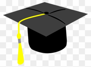 Graduation Clip Art Dromgae Top - Orange And Black Graduation Cap ...