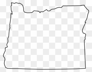 State Of Oregon Clipart - Oregon State Outline Vector - Free ...