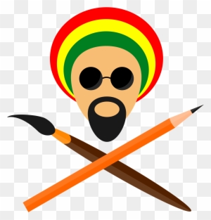 Reggae Clip Art Line
