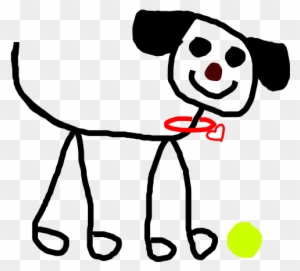 Image Result For Dog Stick Figure - Dog Stick Figure - Free Transparent ...