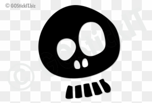 Skull Cartoon - Circle - Free Transparent PNG Clipart Images Download