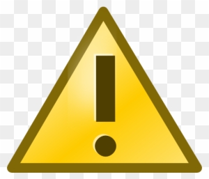 Clipart Warning Triangle - Yellow Triangle With Exclamation Point ...