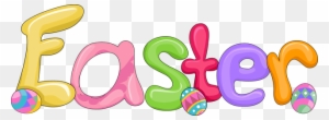 Easter Word Art - Free Transparent PNG Clipart Images Download