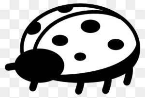 Ladybug No Color Clip Art - Lady Bug No Color - Free Transparent PNG ...