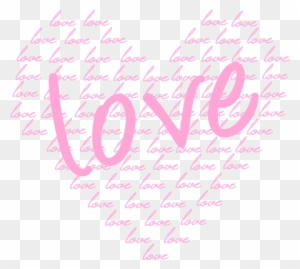 Word Art, Wallpaper Backgrounds, Hearts, Background - Clip Art - Free ...