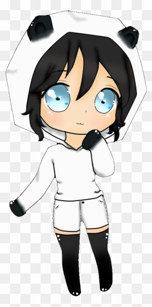 Panda Girl Ivvu By Miizue - Cute Anime Panda Girl - Free Transparent ...