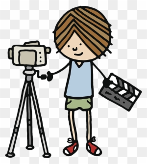 Camera Operator Cinematography Clip Art - Camera Operator ...