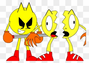 Pac-man Kills Pacster Using A Sword By Cheezn64x - Pacman Deviantart ...