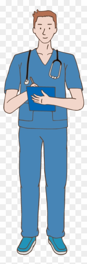 Male Nurse Coloring Page