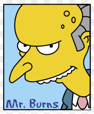 Swsb Character Fact Burns - Mr Burns The Simpsons - Free Transparent ...