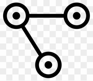 Cell Symbol Of Circles Connected By Lines - Connected Symbol - Free ...