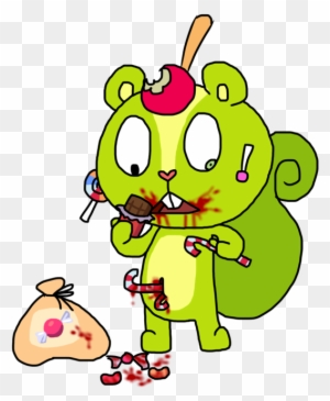 Toothy Death - Happy Tree Friends - Free Transparent PNG Clipart Images ...