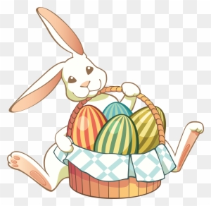 Easter Bunny Easter Egg Easter Basket Clip Art - Easter Bunny Easter ...