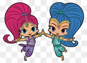 Shimmer And Shine Clip Art - Shimmer And Shine Cartoon - Free ...